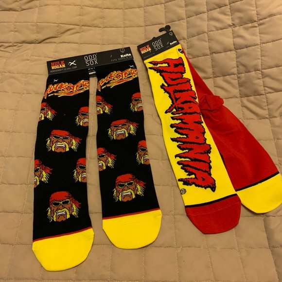 Odd Sox | Underwear & Socks | Hulk Hogan Odd Sox Socks Bundle | Poshmark